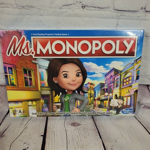 Hasbro | Games | Ms Monopoly Board Game Hasbro Gaming Ages 8 | Poshmark